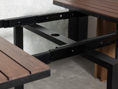 Extendable Outdoor Dining Table | Transformer Table