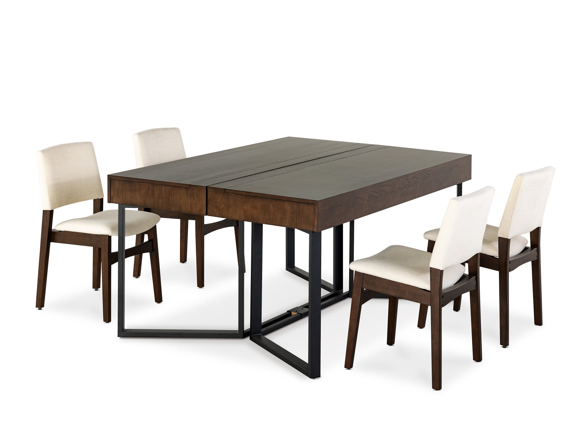 Adjustable Table to Desk - Double Desk | Transformer Table