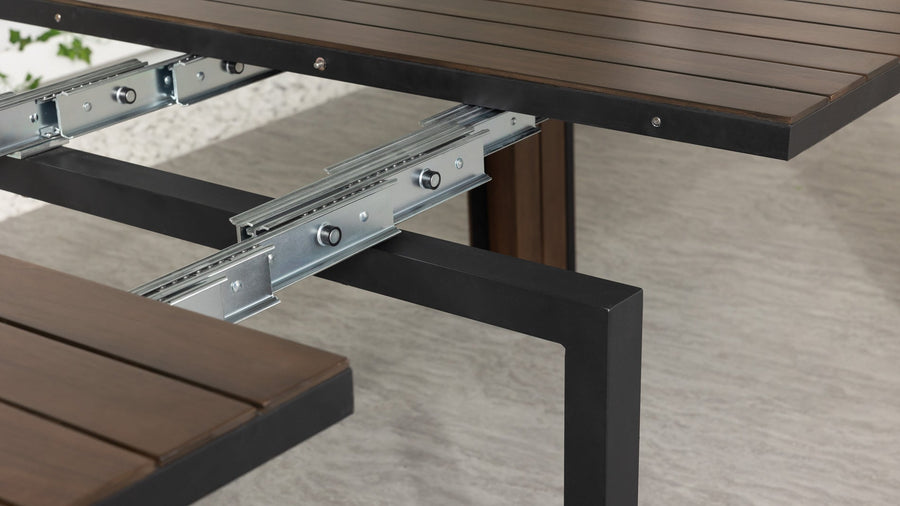 Extendable Outdoor Dining Table Set ⎹ Transformer Table – Transformer ...