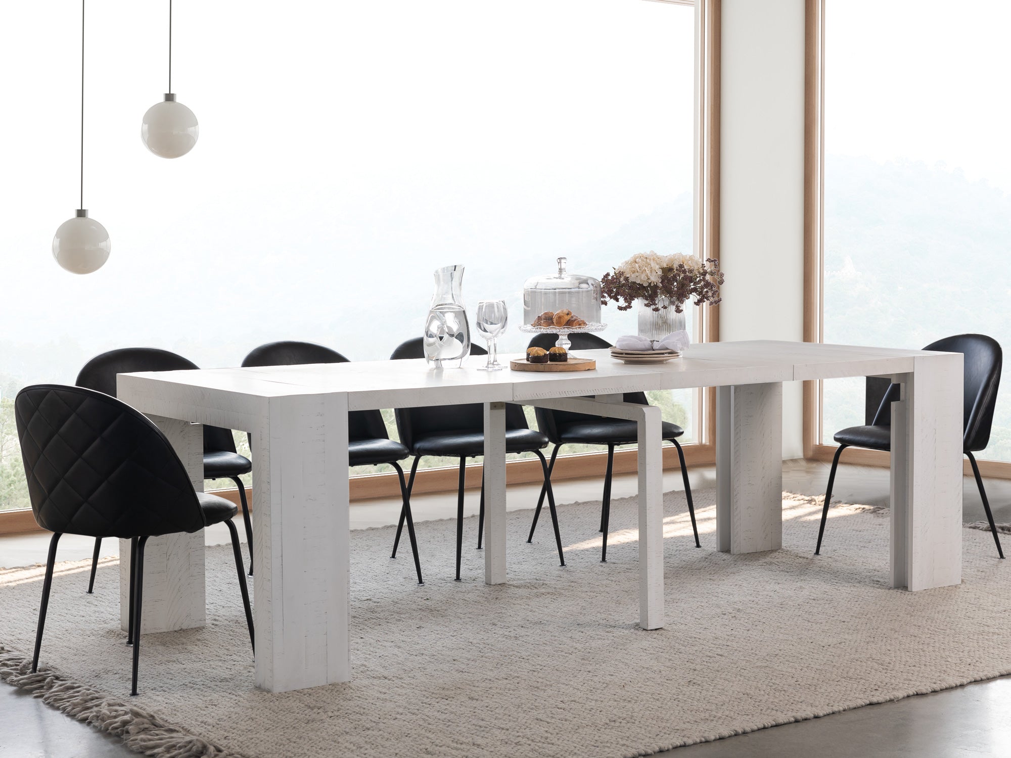 Solid Wood Extendable Dining Table | Transformer Table – Transformer ...